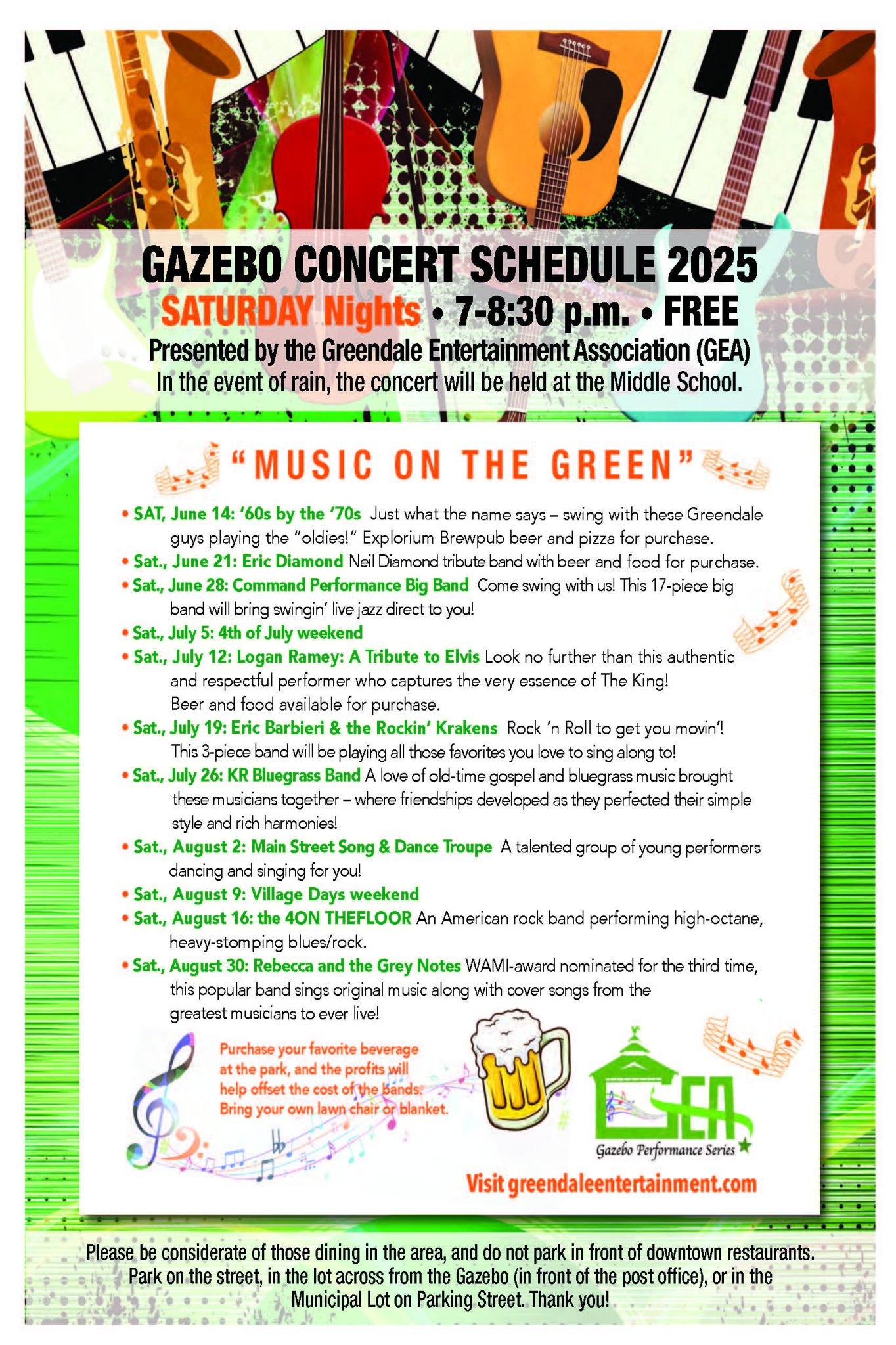 Gazebo Series – Greendale Entertainment Association